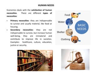 Economic organization of societies | PPTX