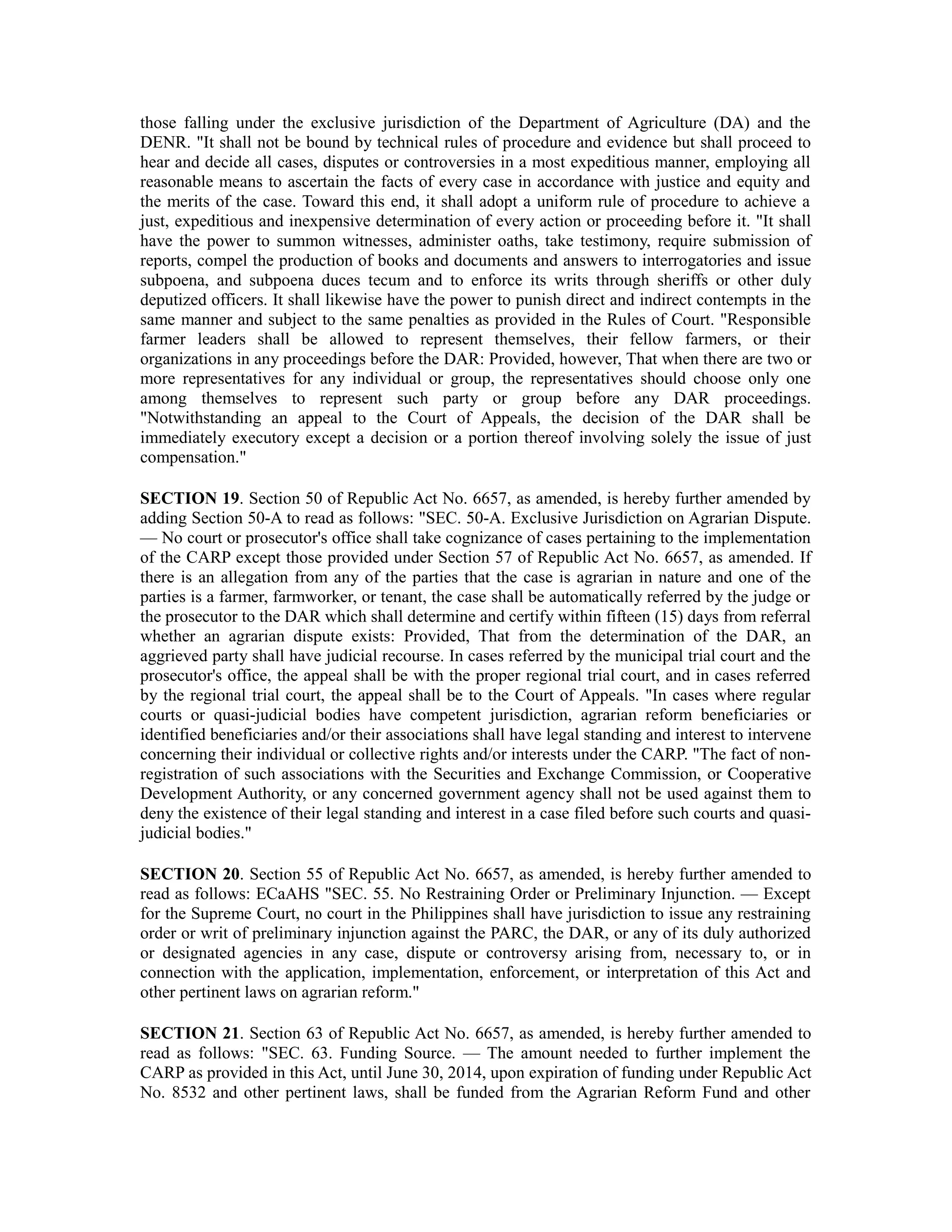 CARPER (Comprehensive Agrarian Reform Program Extension with Reforms ...