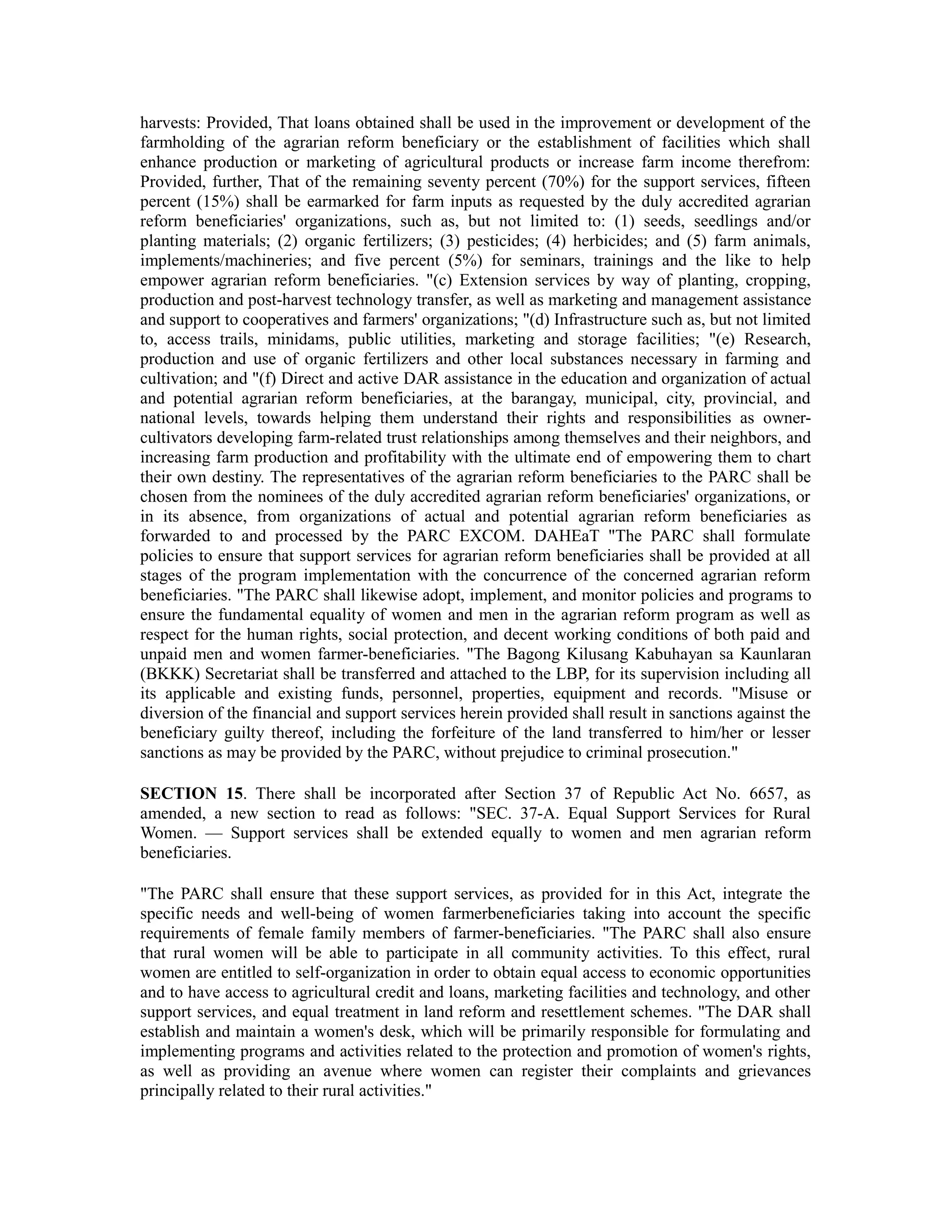 CARPER (Comprehensive Agrarian Reform Program Extension with Reforms ...