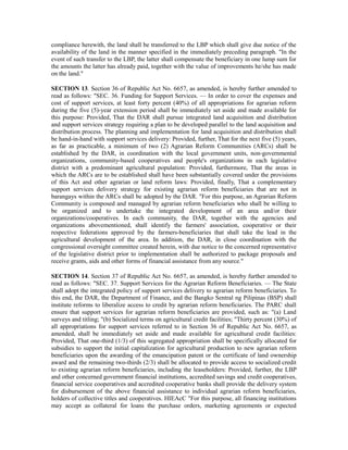 CARPER (Comprehensive Agrarian Reform Program Extension with Reforms ...