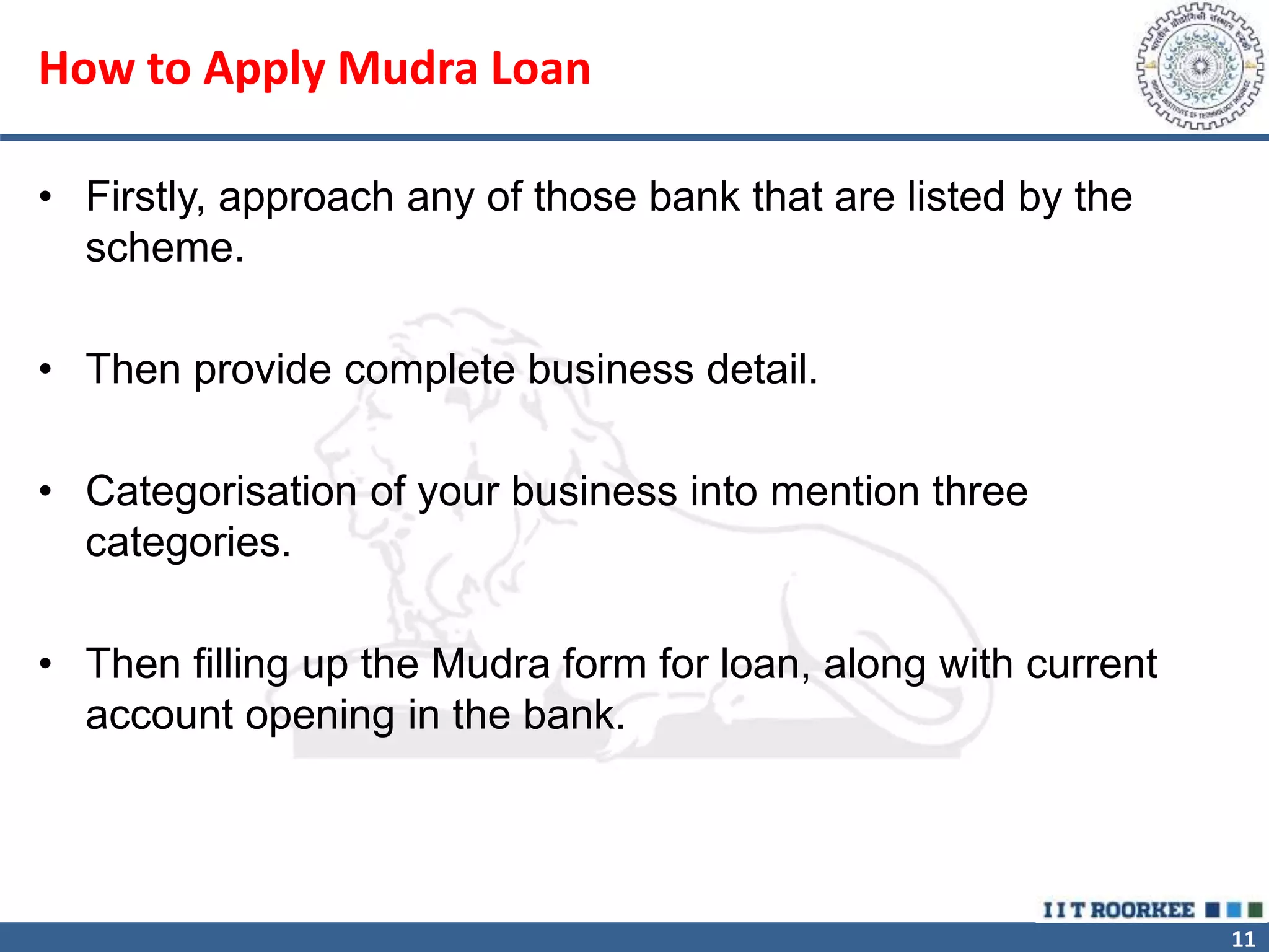 MUDRA YOJNA.pptx1 | PPTX