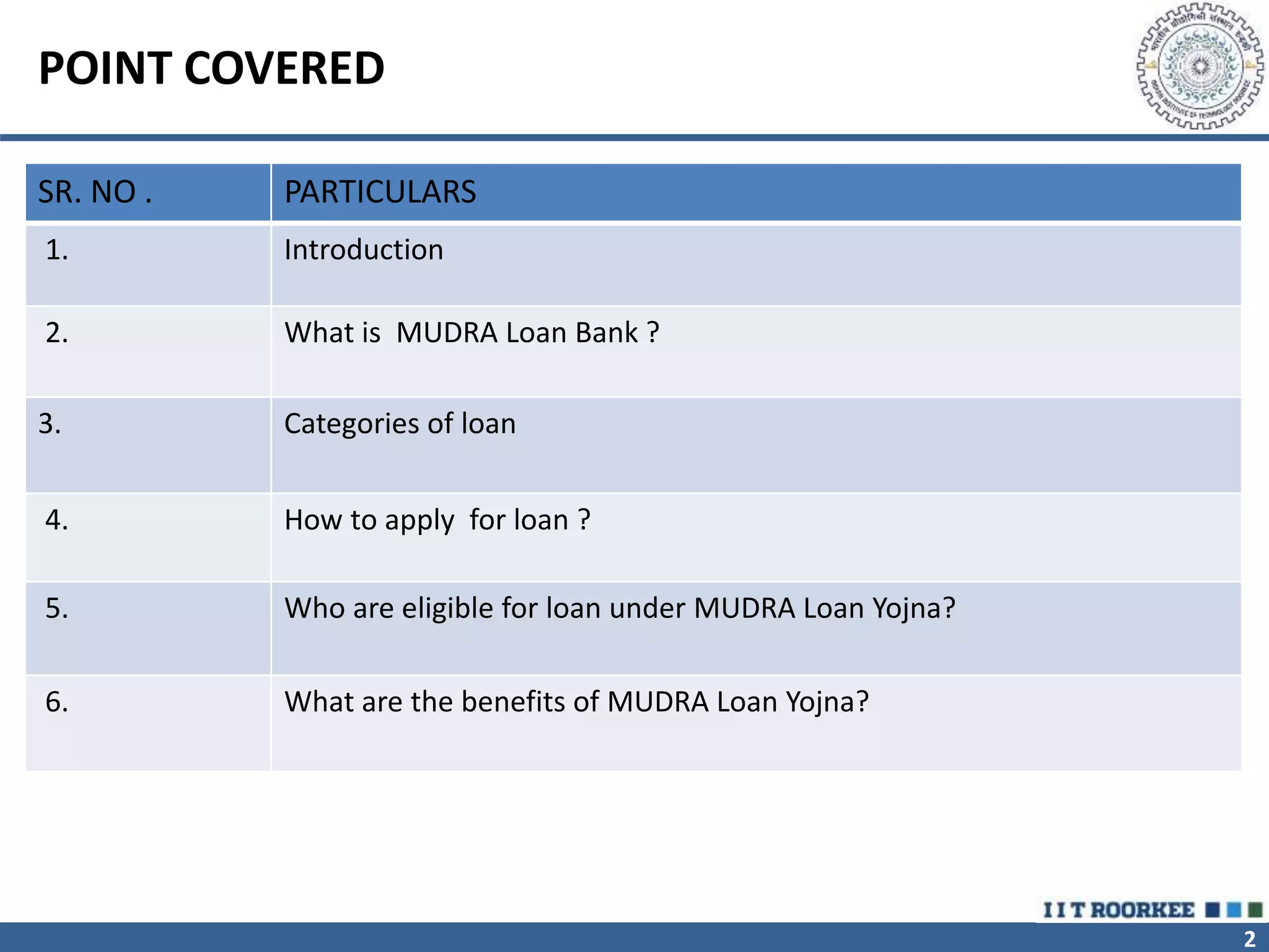 MUDRA YOJNA.pptx1 | PPTX