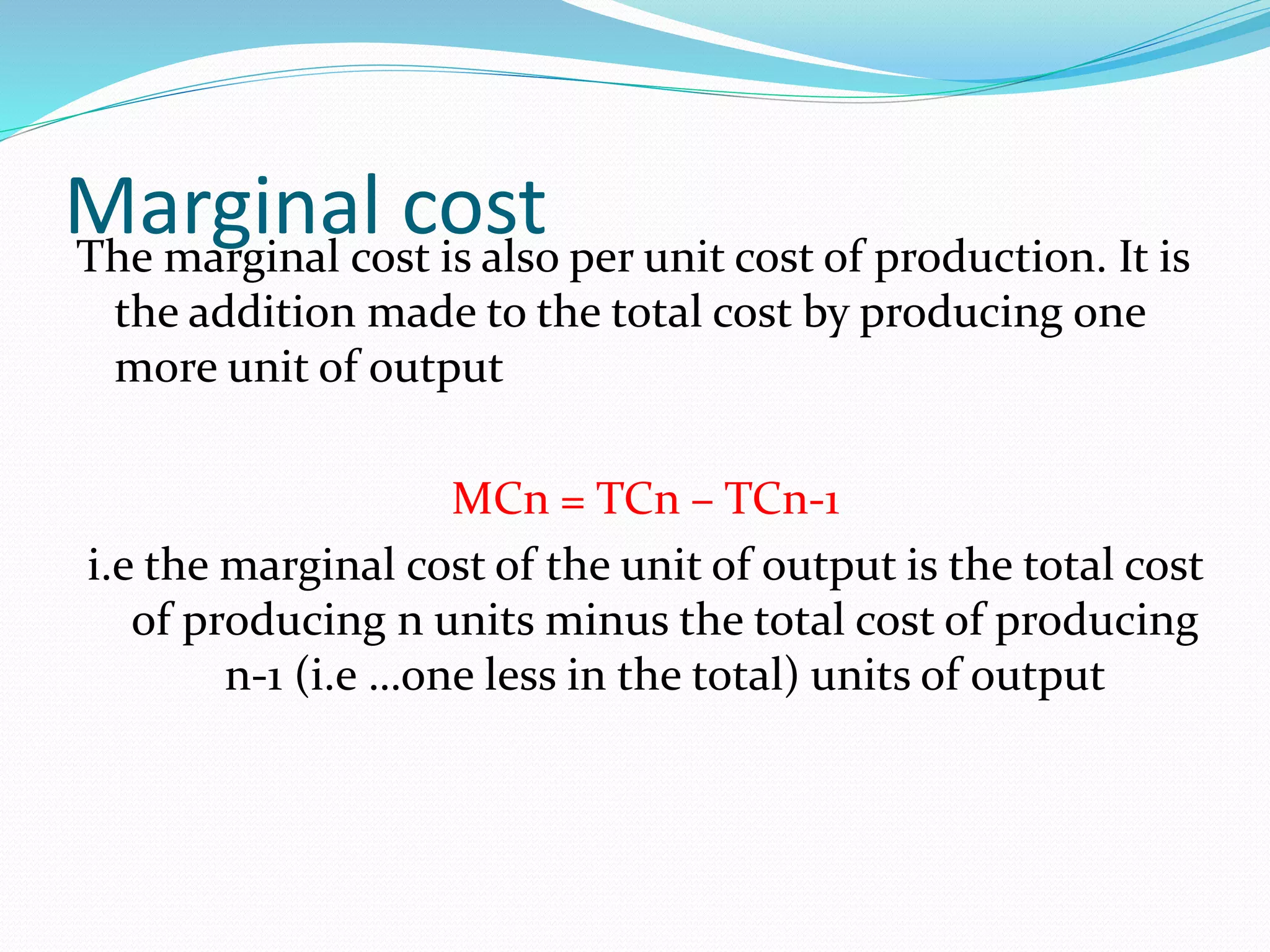 Types of cost | PPTX