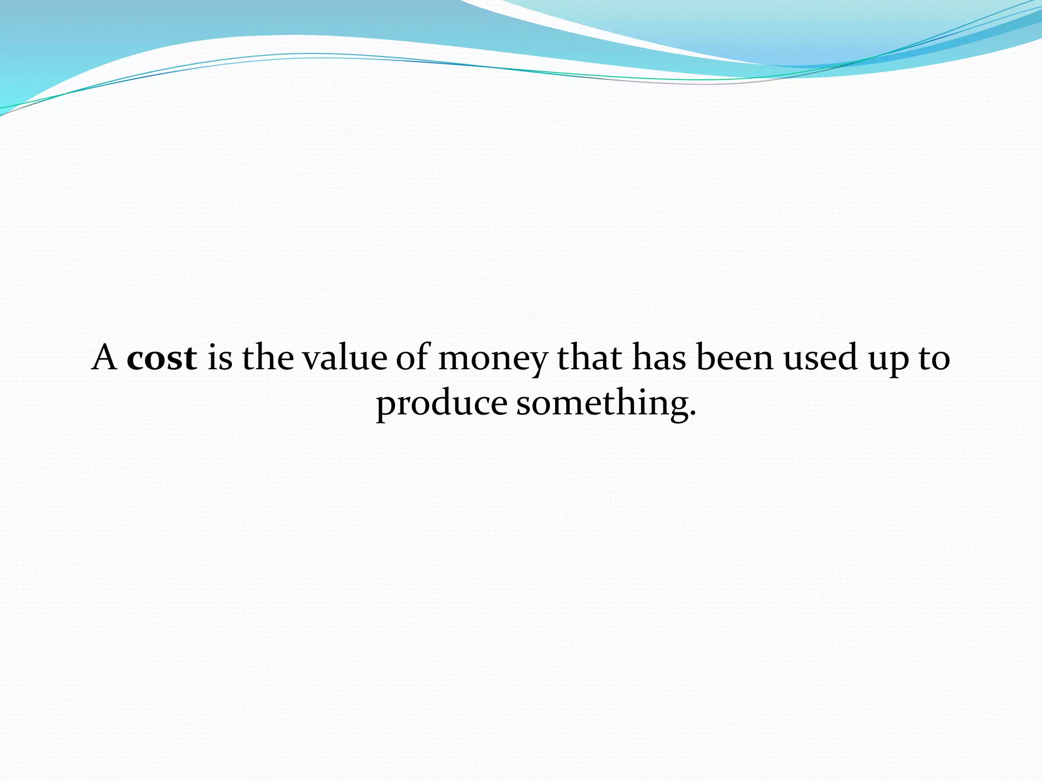 Types of cost | PPTX