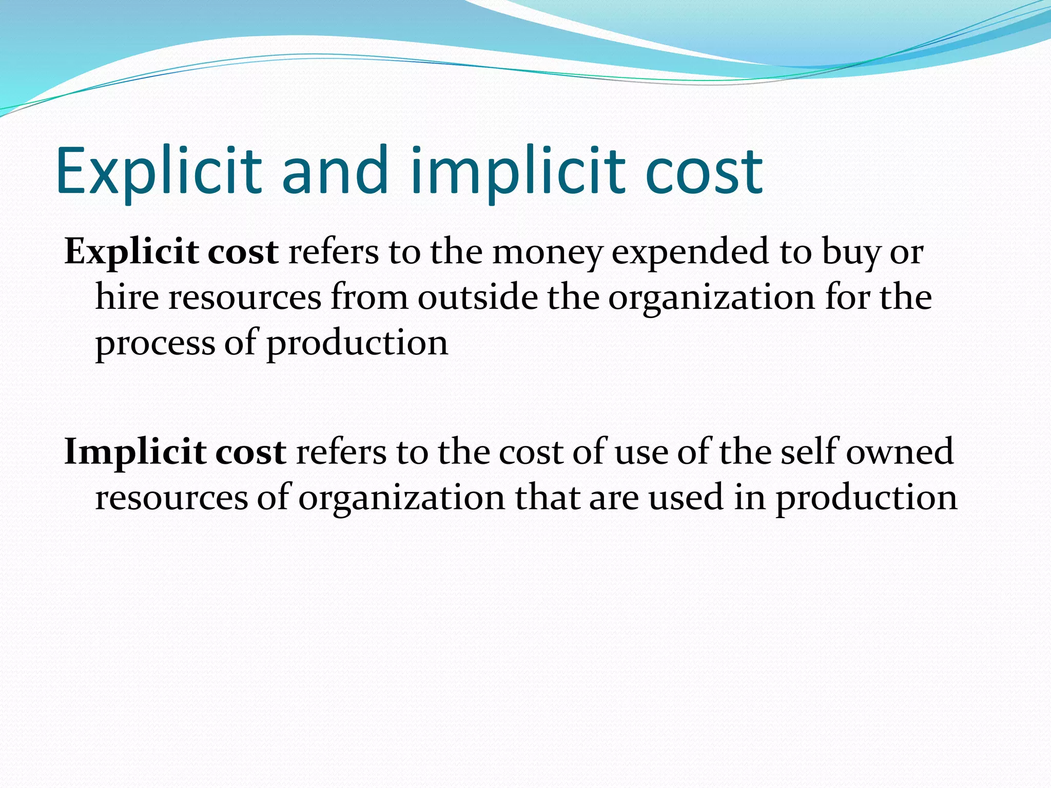 Types of cost | PPTX