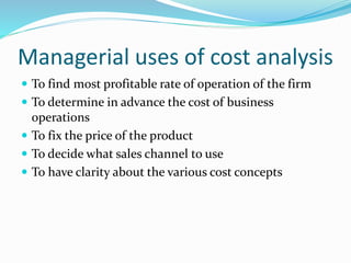 Types of cost | PPTX