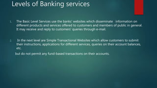 CURRENT TREND IN INTERNET BANKING (SUBJECT -ENGINEERING ECONOMICS AND ...