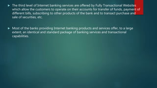 CURRENT TREND IN INTERNET BANKING (SUBJECT -ENGINEERING ECONOMICS AND ...