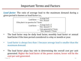 Economics of Power Generation | PPTX