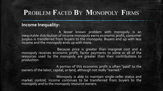 Monopoly Market Structure Example of Wapda, Ptcl | PPTX