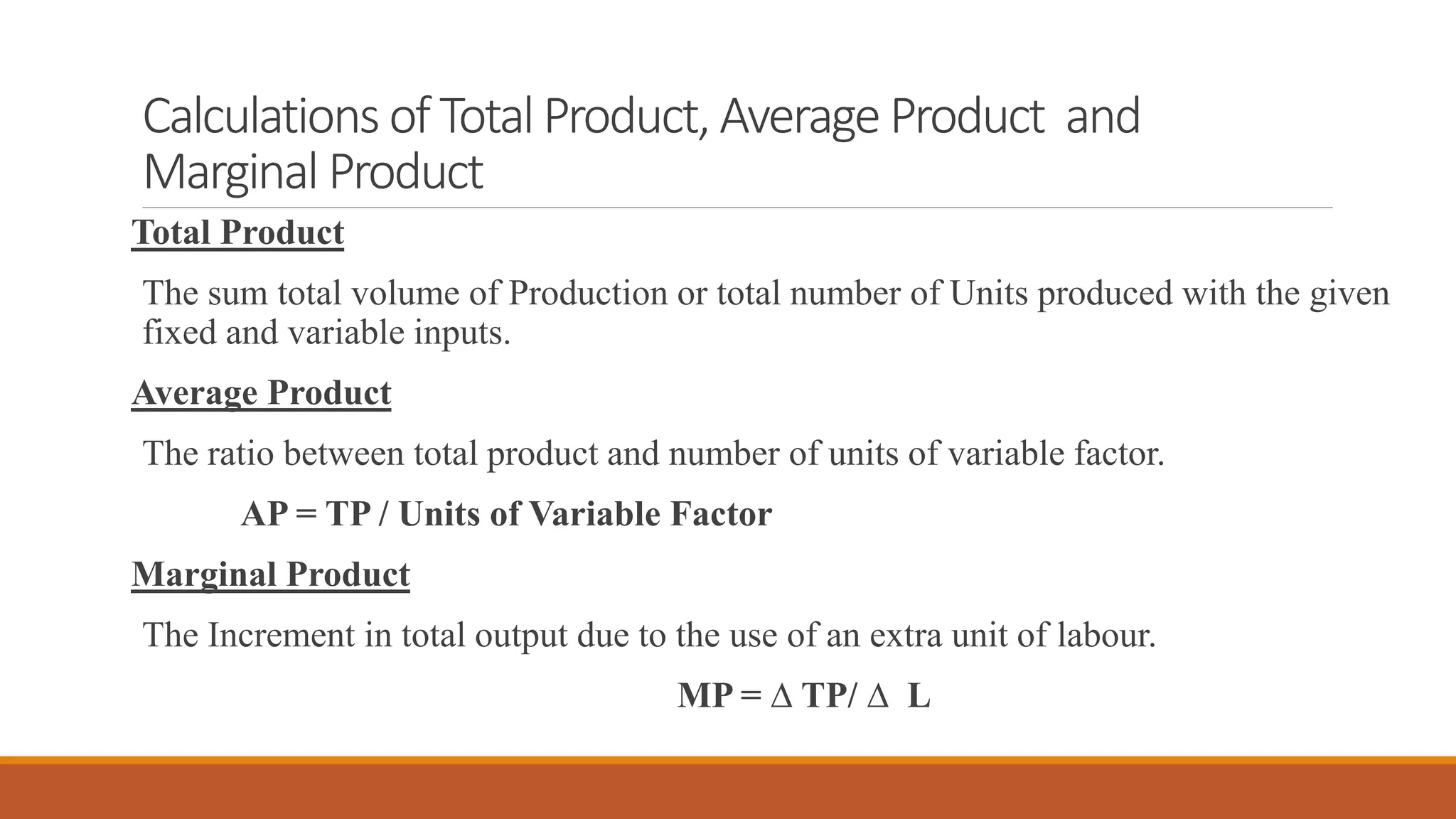 Law of variable proportion | PPTX