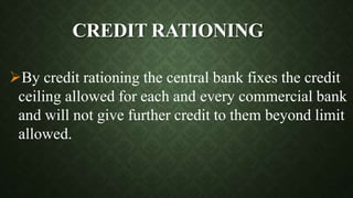 monetary policy and its tools | PPTX