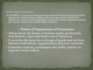 Economics | PPTX