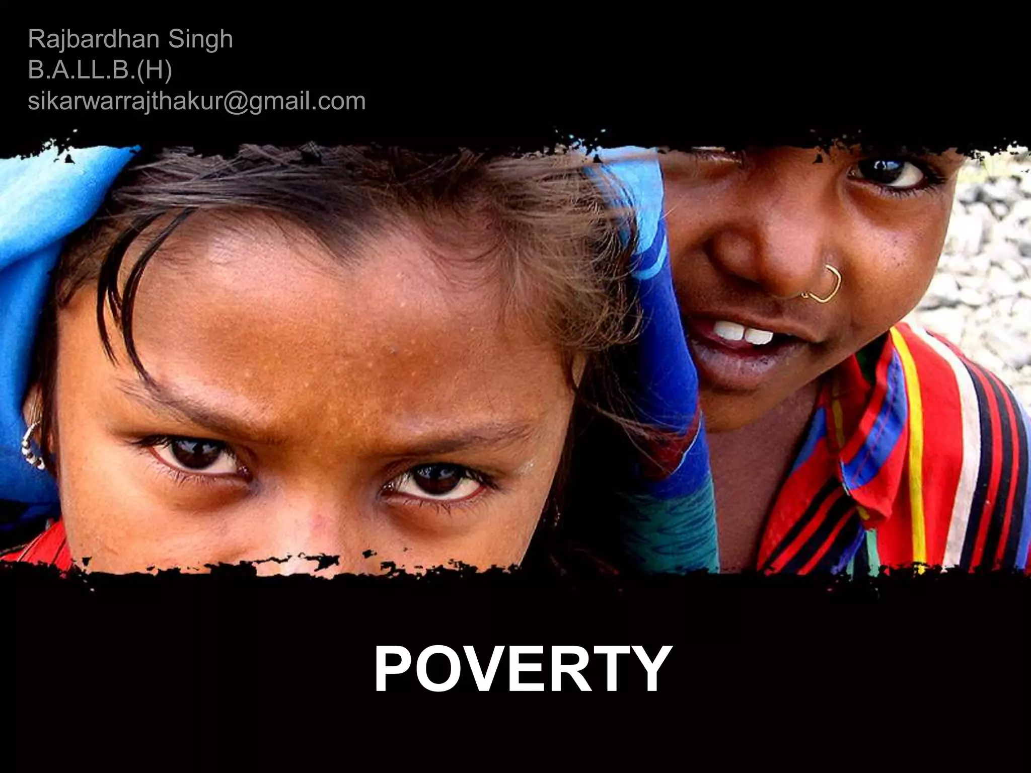 Poverty in economics | PPTX