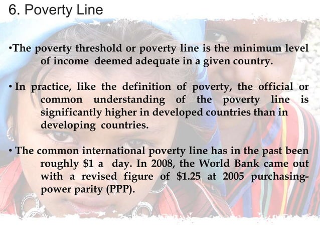 Poverty in economics | PPTX | Debated Sensitive Social Issues ...