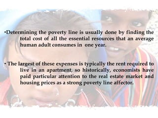 Poverty in economics | PPTX