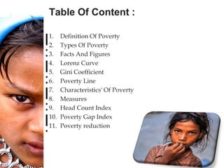 Poverty in economics | PPTX