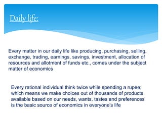 importance of Economics and economists | PPTX