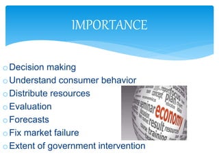 importance of Economics and economists | PPTX