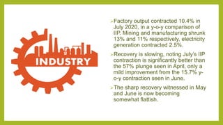 INDEX OF INDUSTRIAL PRODUCTION (IIP) | PPT