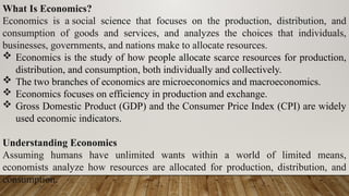 Introduction to economics engineering subject | PPTX