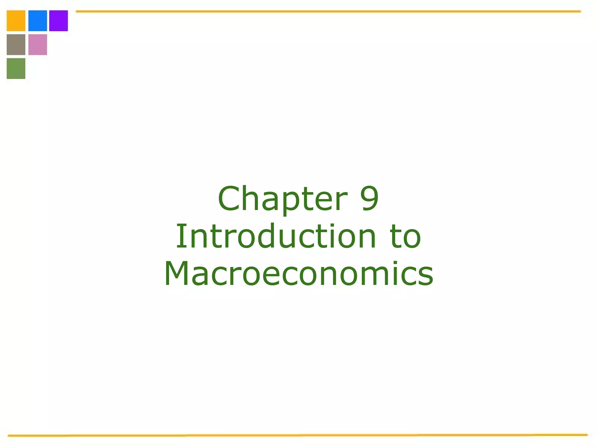Intro to Macroeconomics | PPT