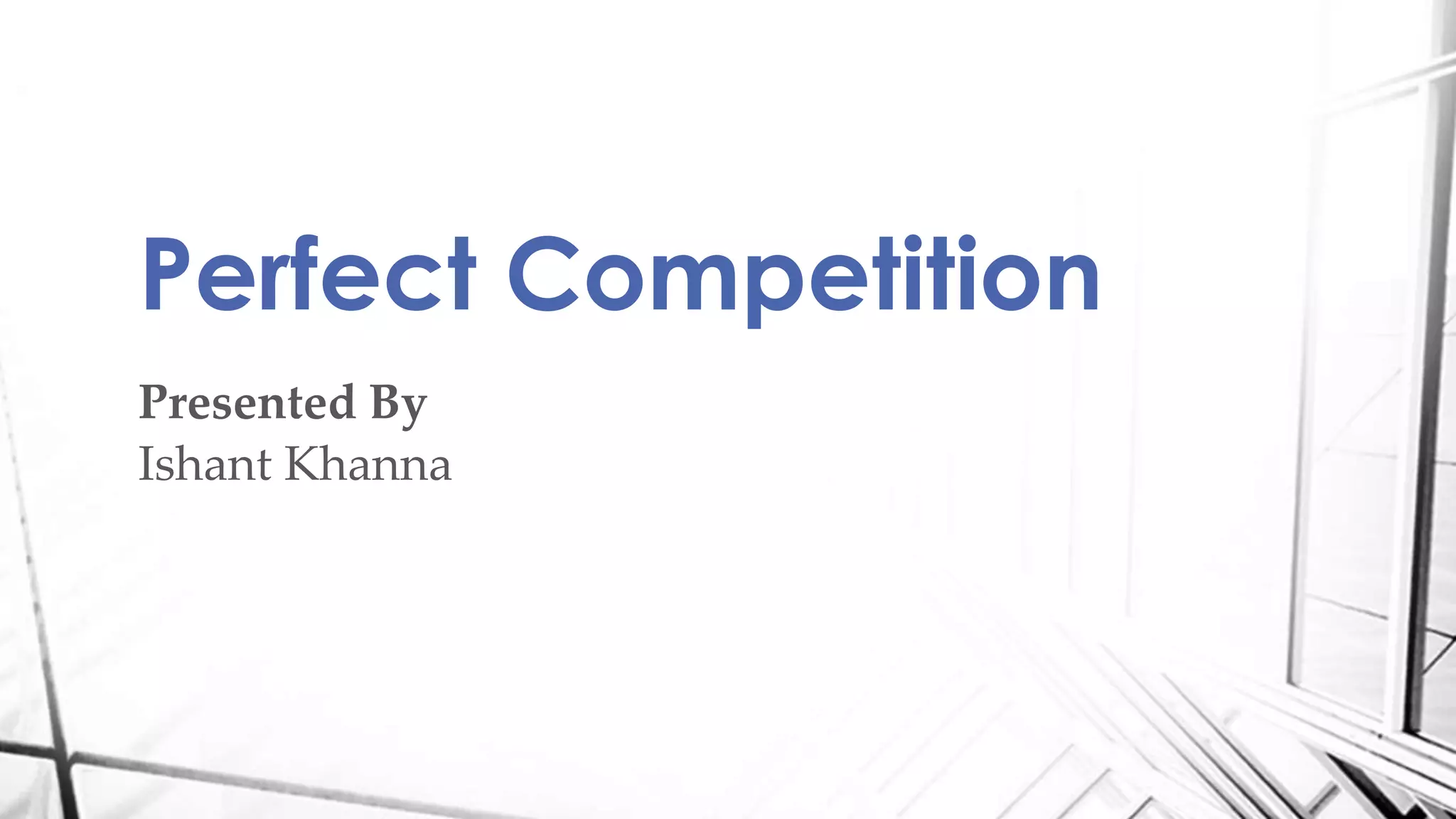 Economics alternative market structures | PPTX