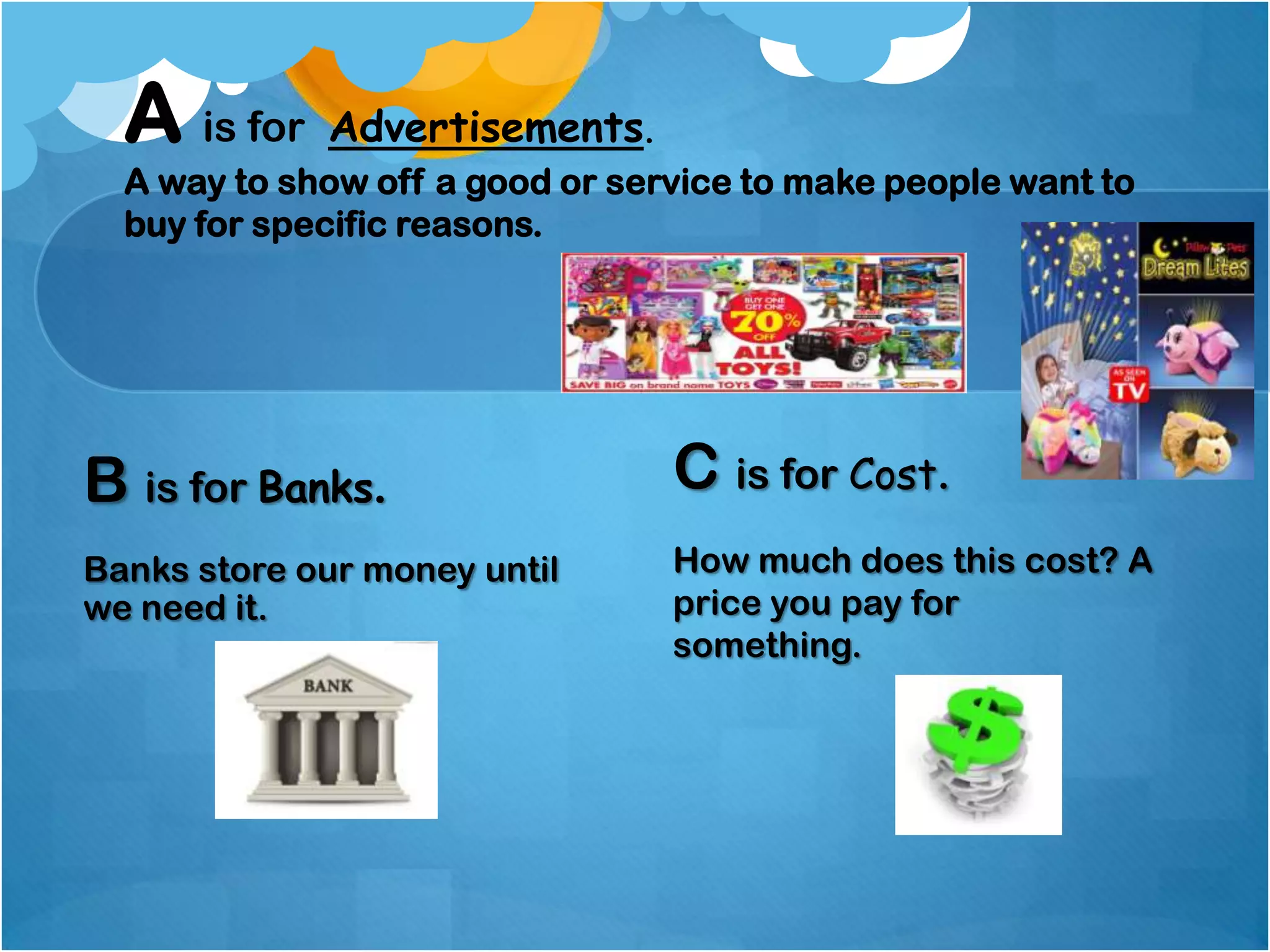 3rd Grade ABC's of Economics | PPTX