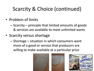 Economics ch 1 | PPTX