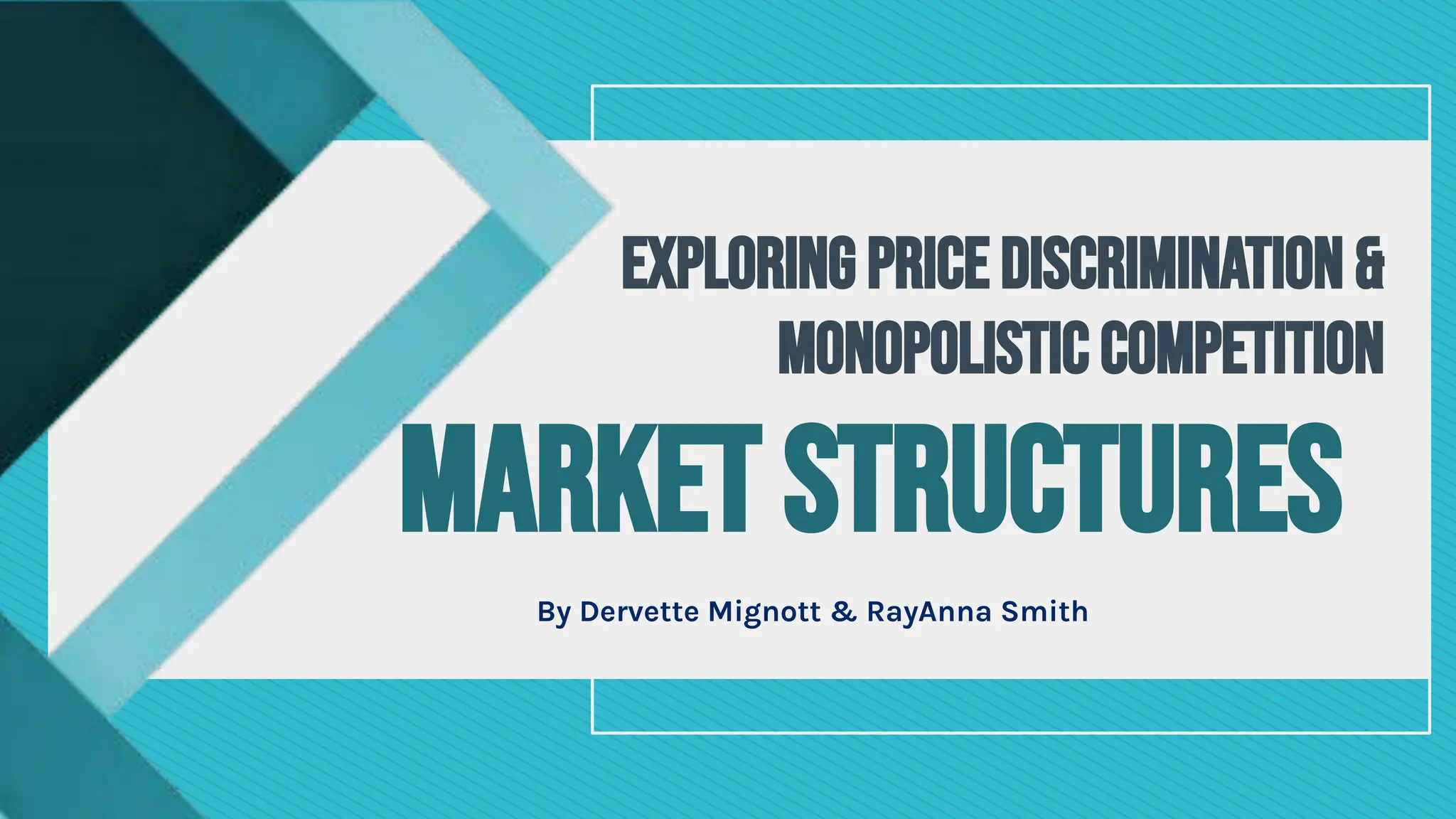 Economics - Market Structures ( Price Discrimination & Monopolistic ...