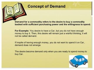 Economics module 2-chap3 demand function | PPTX | Commodities | Economy