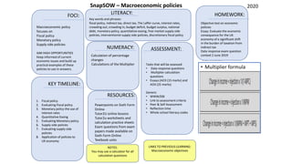 economics for Year twelve students, teen | PPTX