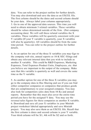 Economics 309Applied Financial and Economic ForecastingProfe.docx