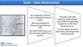 Goals of a corporate enterprise - Sales maximization | PPT | Business ...