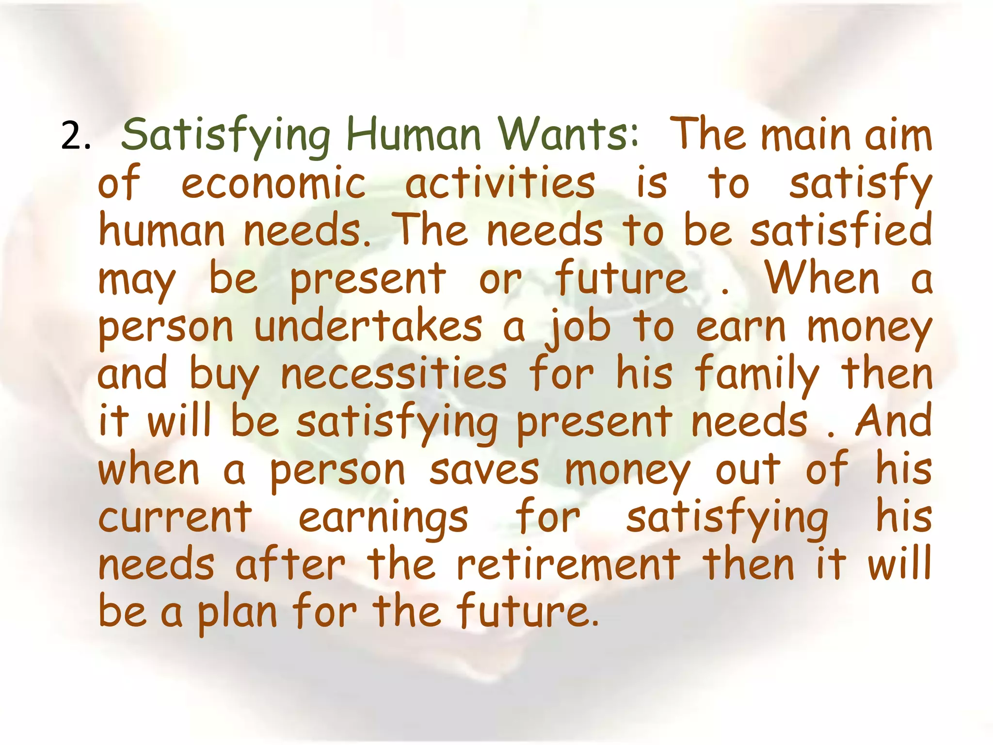 Economics activities | PPTX