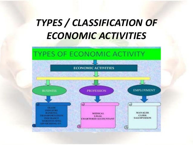 Economics activities