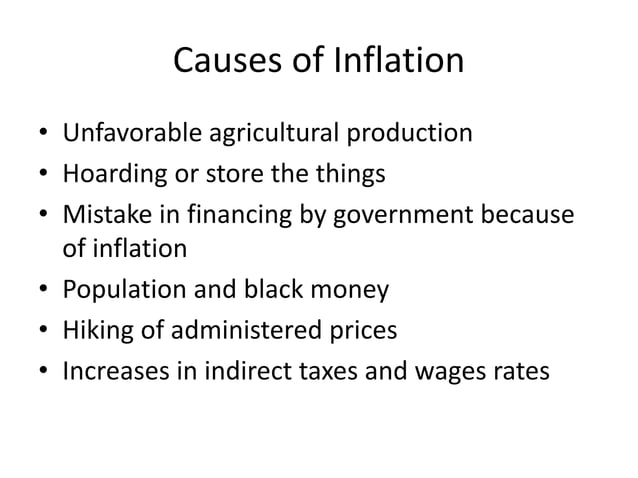 Unemployment And Inflation | PPTX