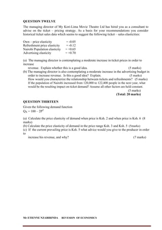Economics application | PDF