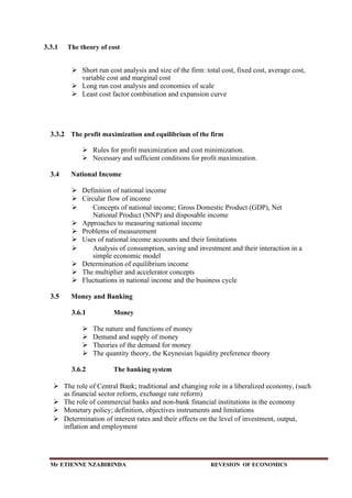 Economics application | PDF