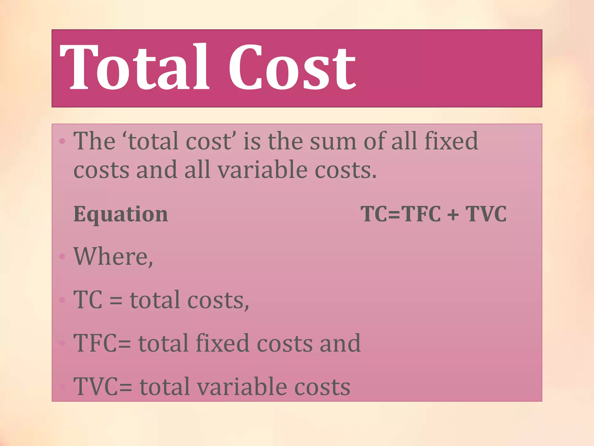 COST ANALYSIS IN EDUCATION | PPTX