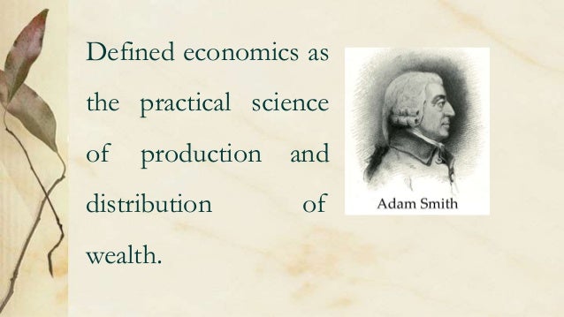 Economics as science lesson 1