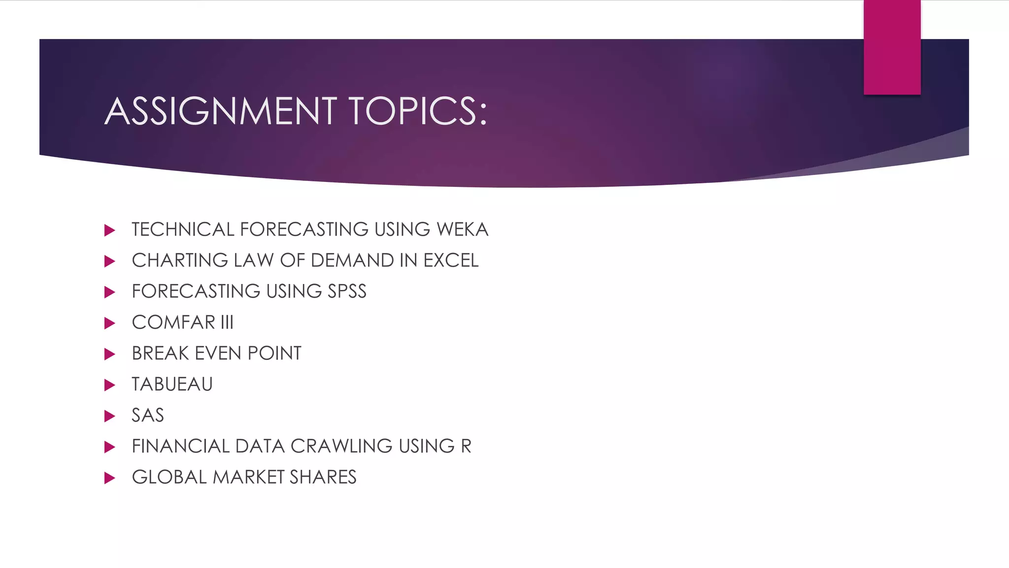 Economics assignment | PPTX