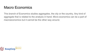 Economics Assignment Help | PPT