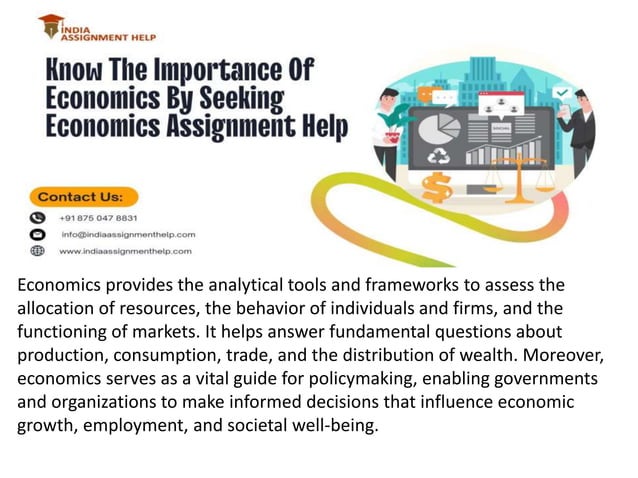 Importance Of Economics By Seeking Economics Assignment Help | PPT