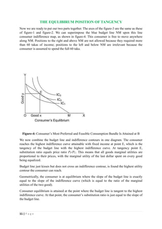 The Indifference Curve and It’s Applications | DOCX