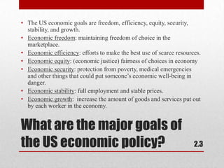 Economics lesson 2 | PPTX