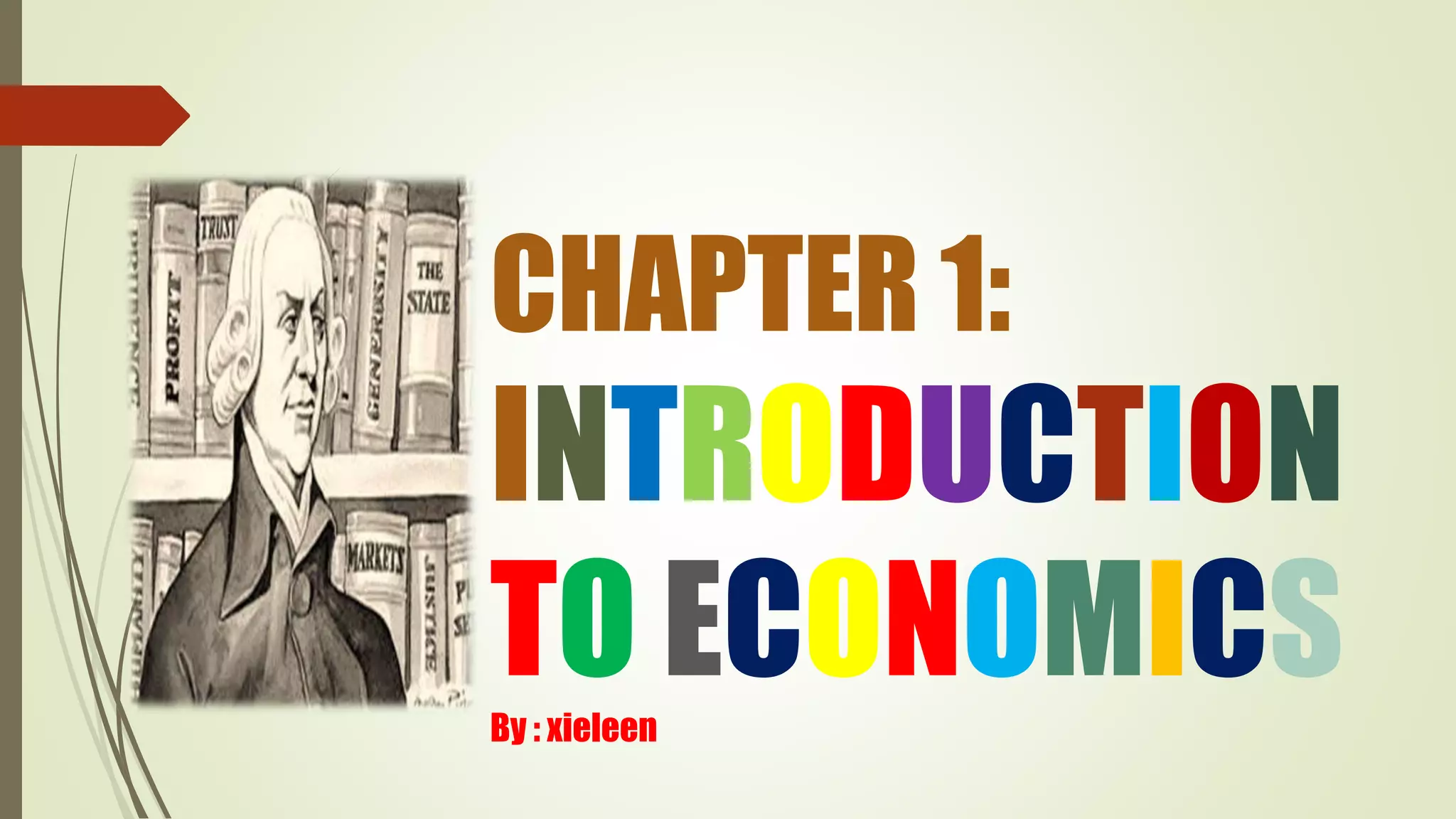 Basic Economic Chapter 1 | PPTX