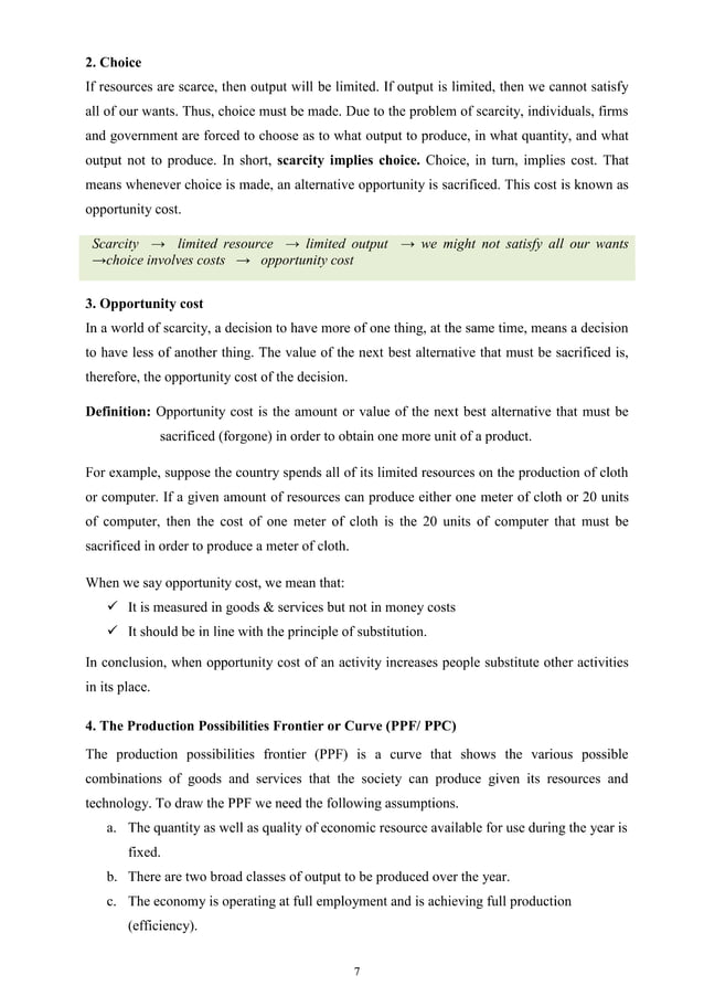 ECONOMICS Module Chapter 1 for Freshman 1st Semester Students | PDF ... ECONOMICS Module Chapter 1 for Freshman 1st Semester Students | PDF ...
