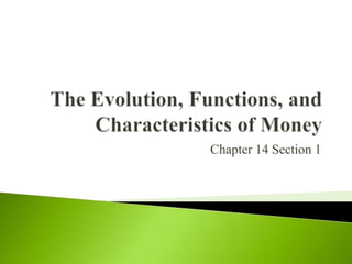 Economics chapter 14 section 1 | PPT