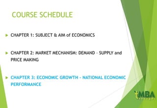 Economics chapter3 | PDF